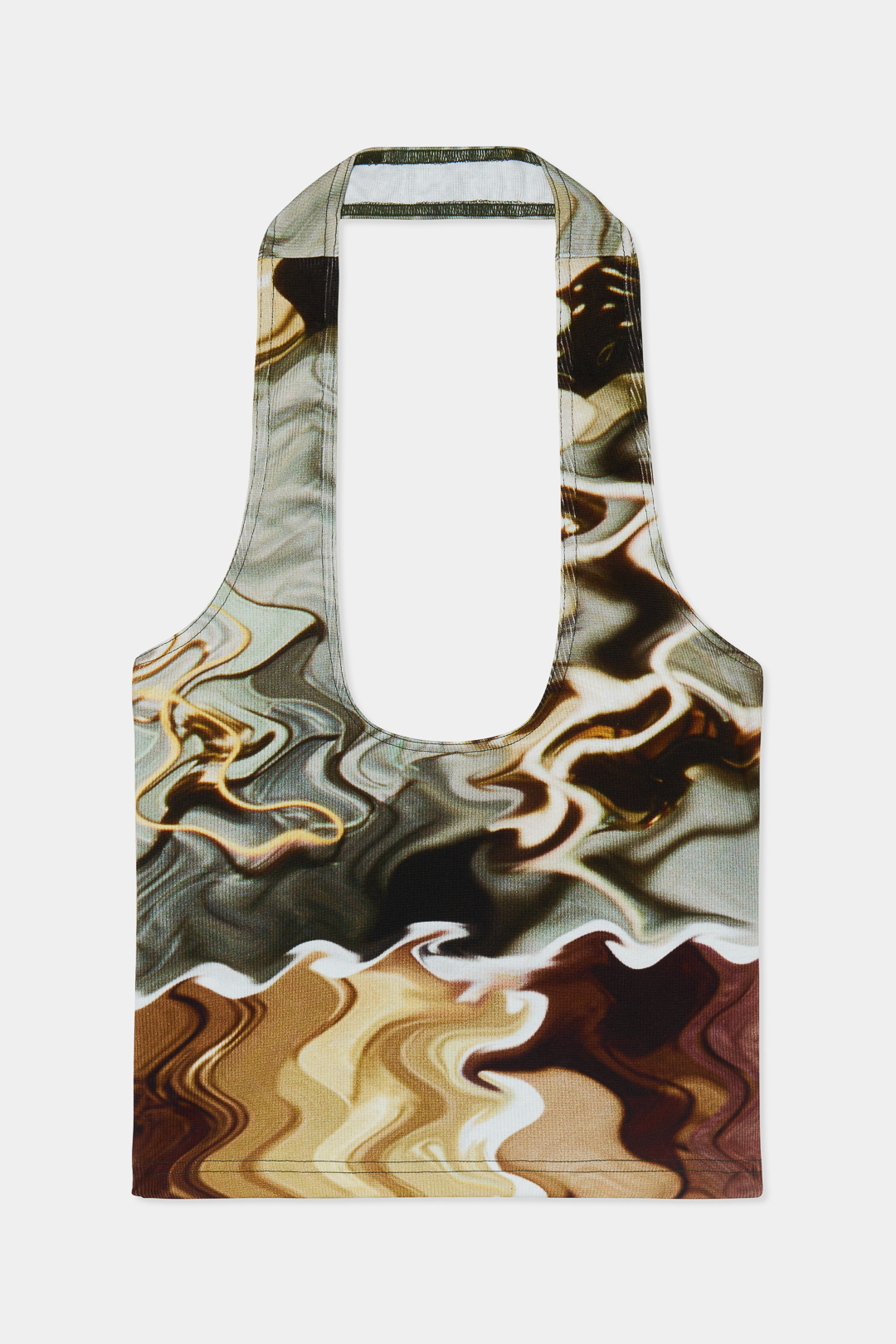 Smudge Wave Rib Power Top - ELLISS