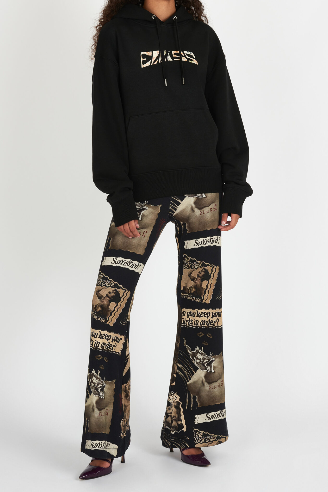 Collage Rib Trouser - ELLISS