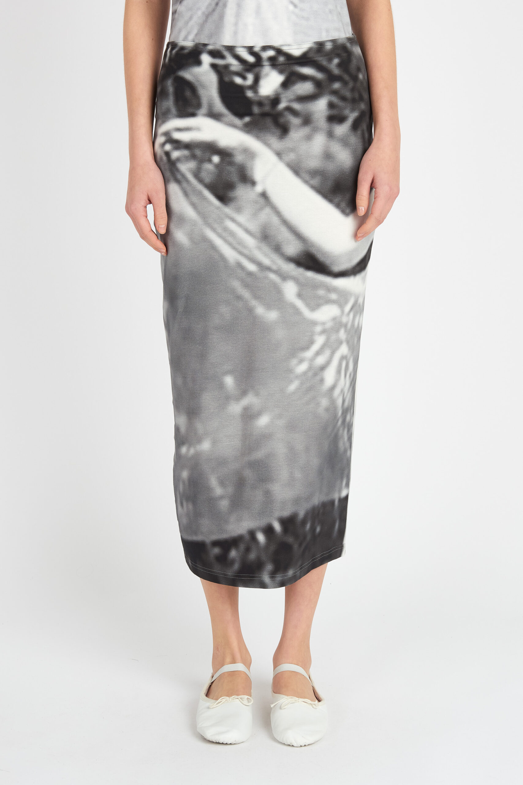 Jersey Float Ankle Skirt - ELLISS