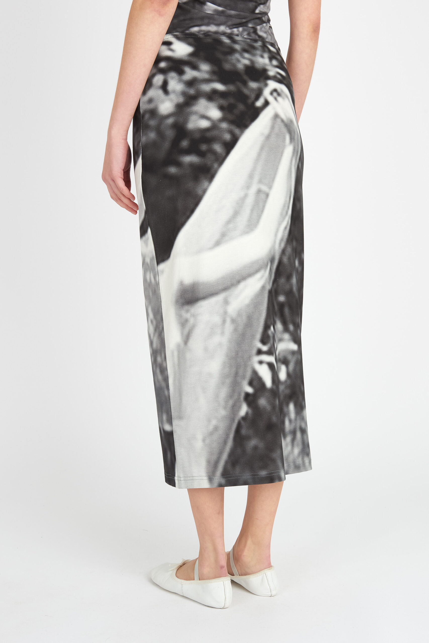 Jersey Float Ankle Skirt - ELLISS